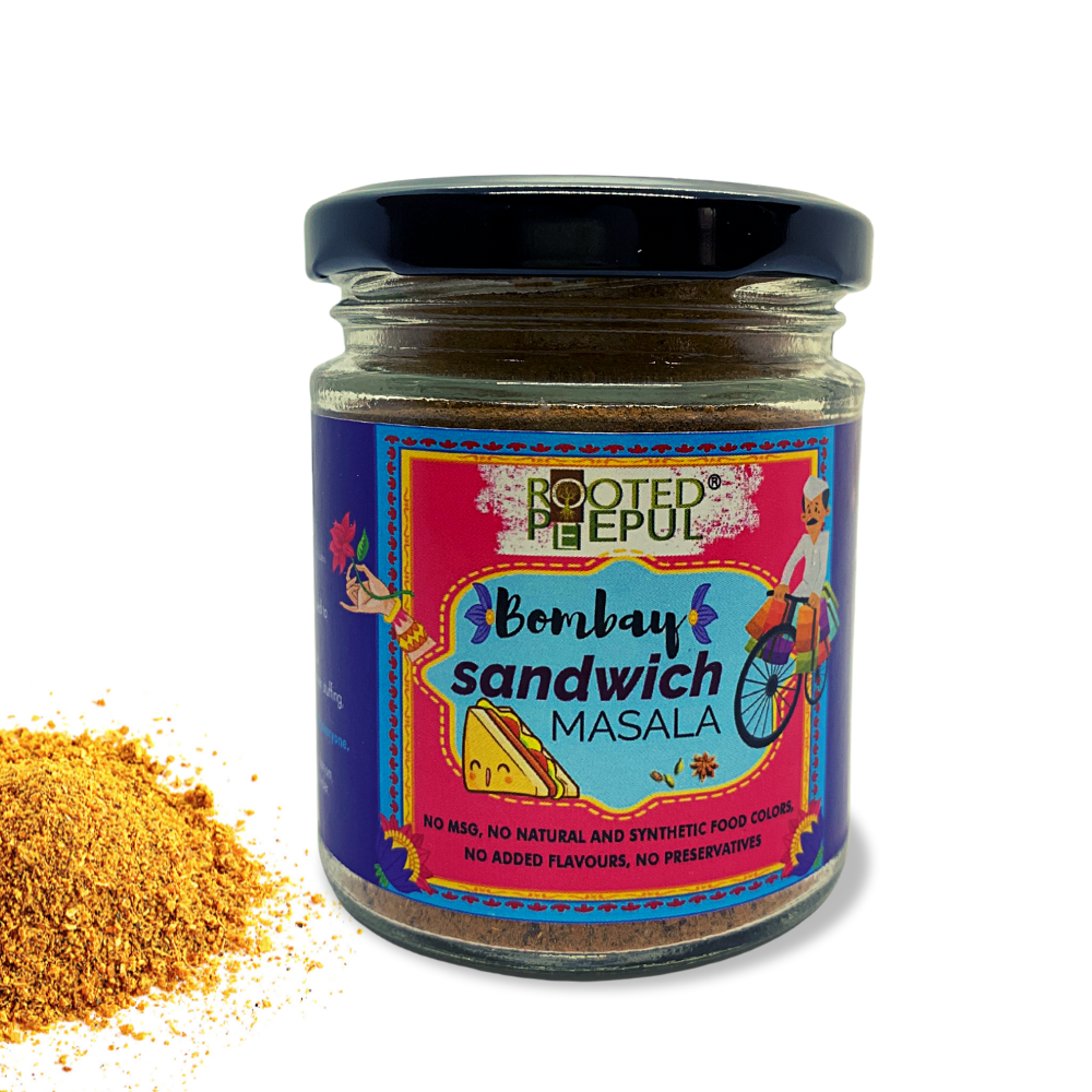 Bombay Sandwich Masala - 100% Natural - Rooted Peepul